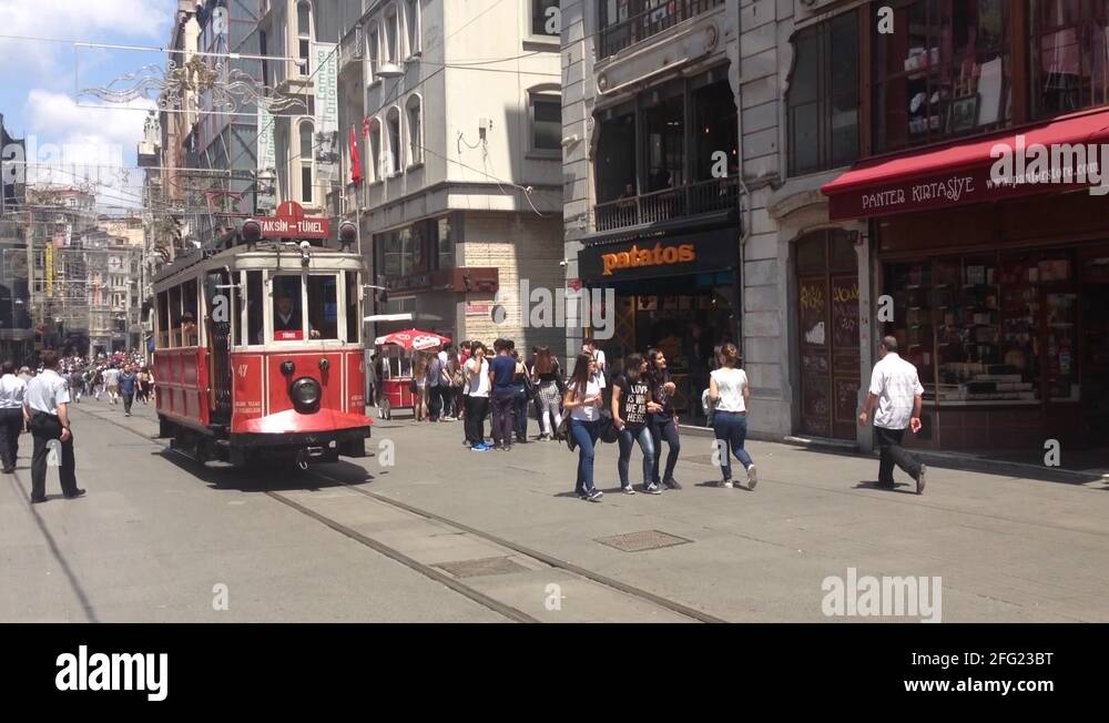 Taksim tunel nostalgia tramway Stock Videos & Footage - HD and 4K Video ...