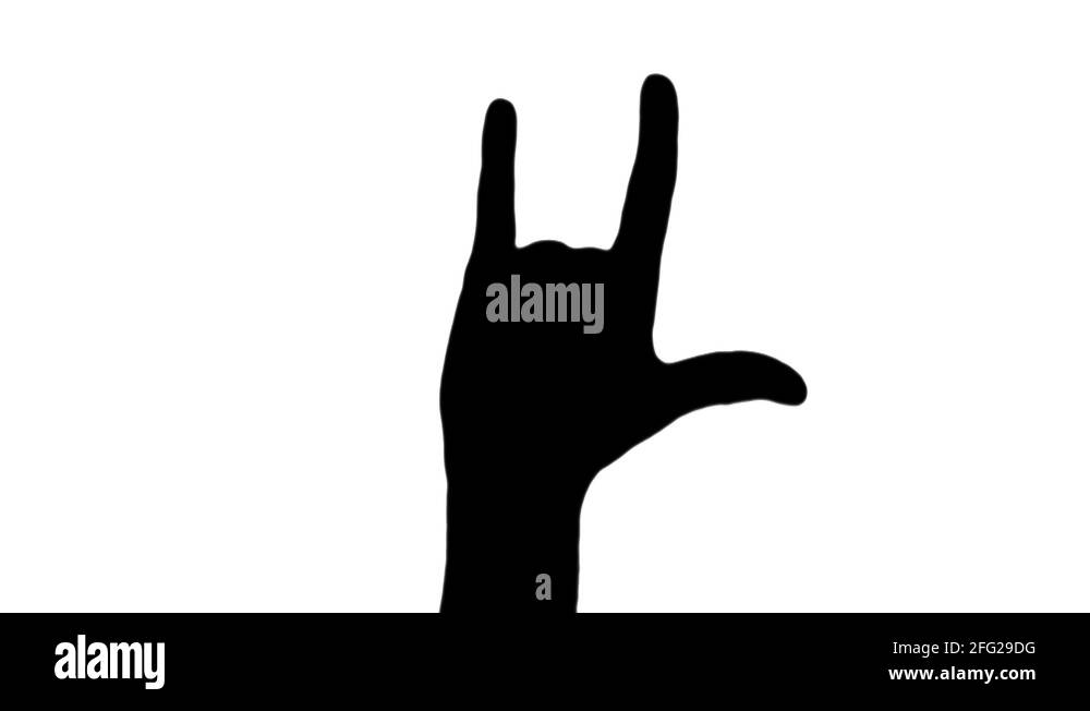 I love you hand sign Stock Videos & Footage - HD and 4K Video Clips - Alamy