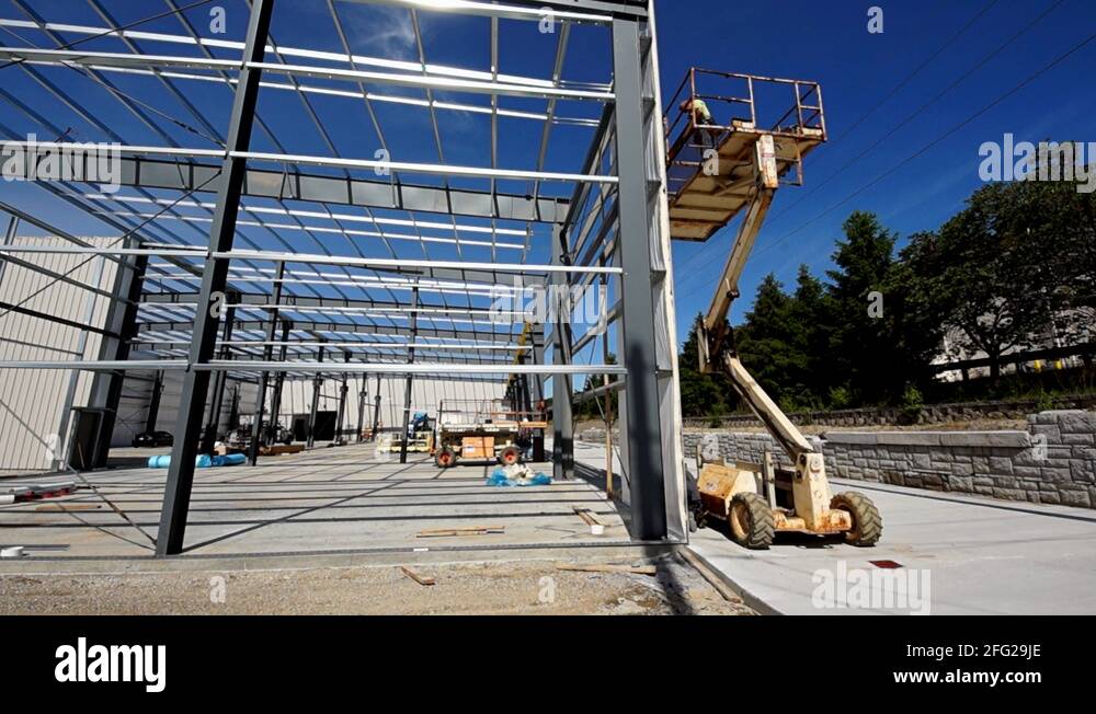 Concrete steel building frame Stock Videos & Footage - HD and 4K Video ...