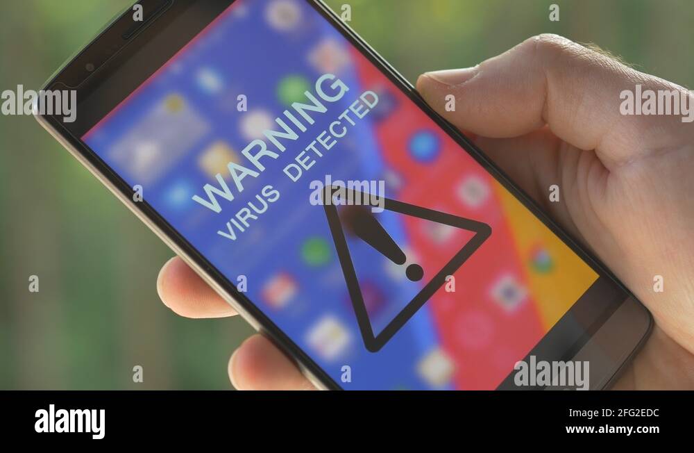 Computer bug warning symbol vector Stock Videos & Footage - HD and 4K ...