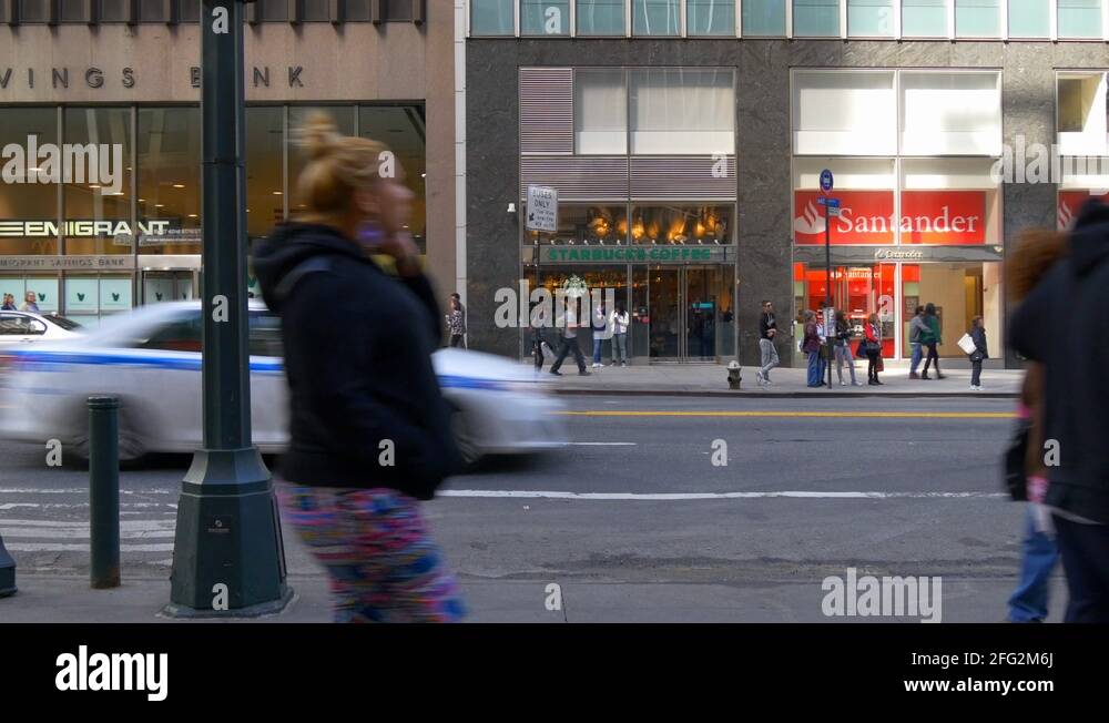 new york city day time street life 4k usa Stock Video Footage - Alamy