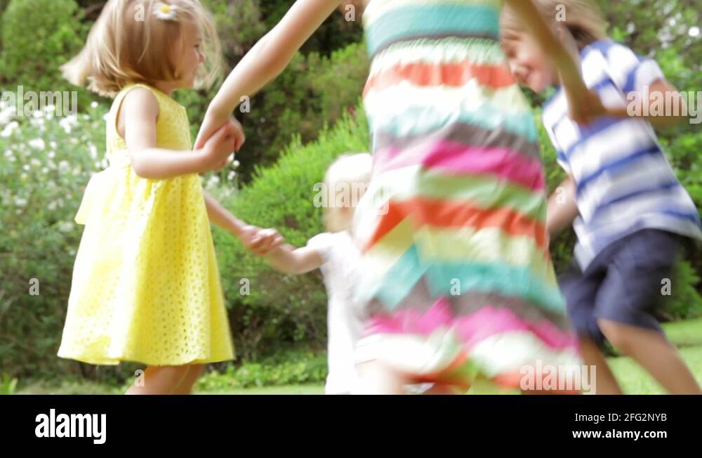 Children playing ring around Stock Videos & Footage - HD and 4K Video ...