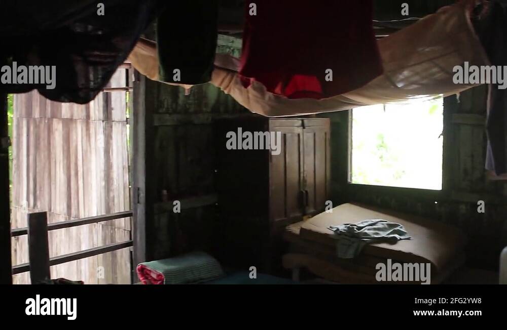 Unsanitary living conditions in Burma Stock Video Footage - Alamy