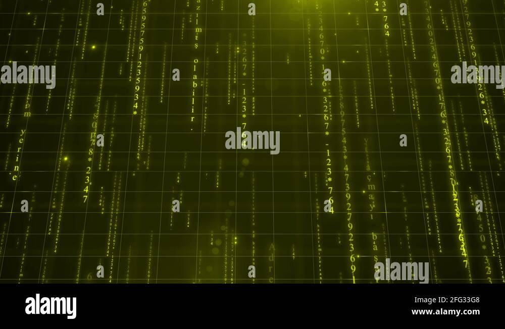 green digital data background 4K (More than 35 Stock Video Footage - Alamy
