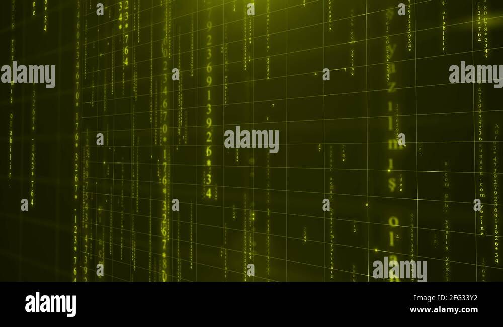 green digital data background 4K (More than 35 Stock Video Footage - Alamy