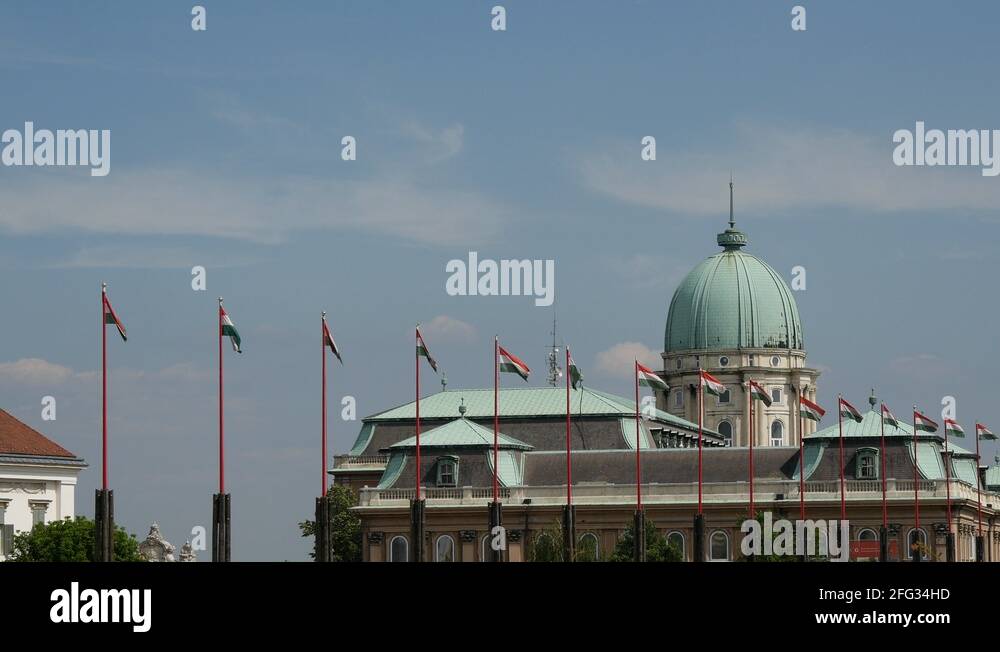 Hungarian flags in buda castle Stock Videos & Footage - HD and 4K Video Clips - Alamy