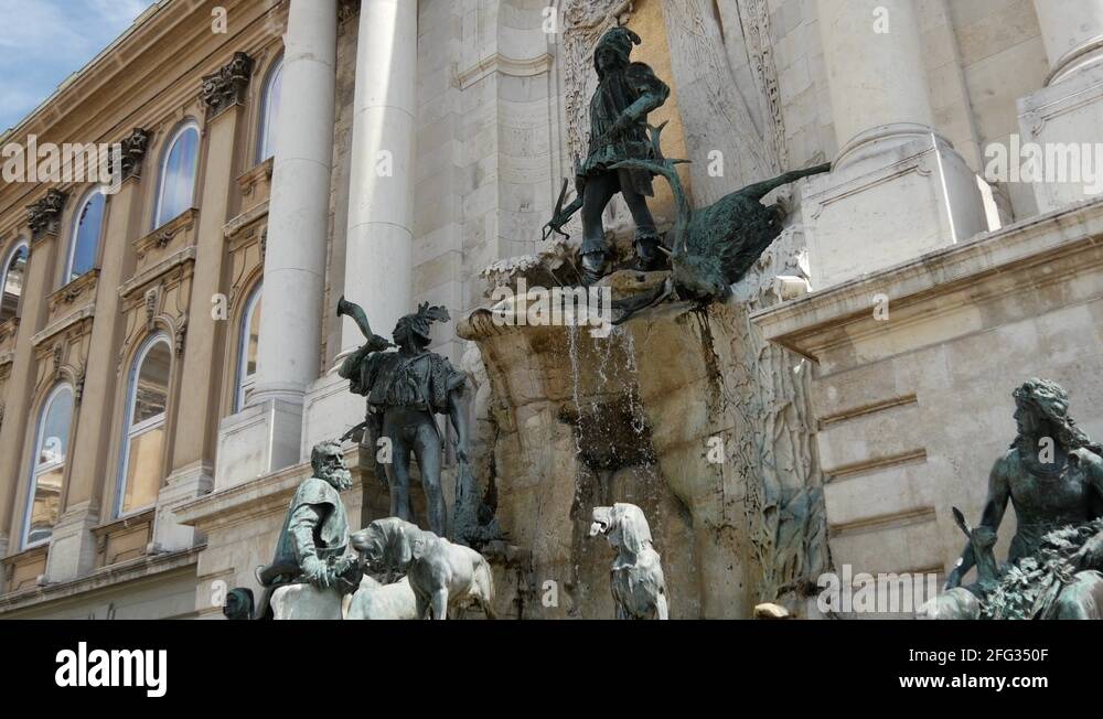 Fountain buda castle in budapest Stock Videos & Footage - HD and 4K ...
