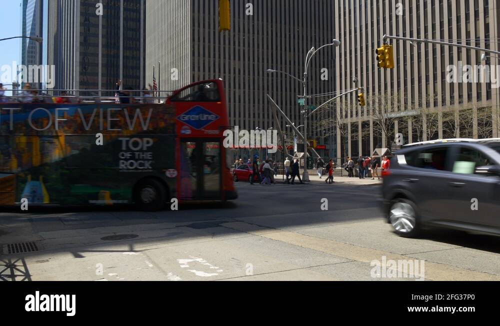 Bus traffic new york city Stock Videos & Footage - HD and 4K Video ...