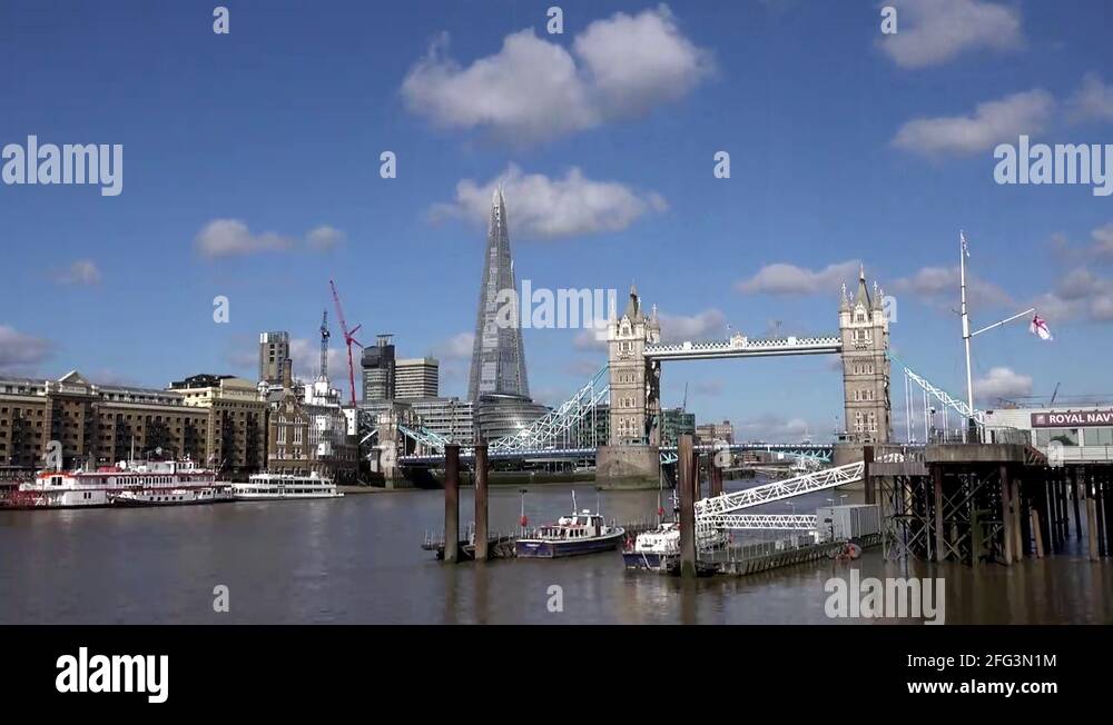 London shard tower bridge Stock Videos & Footage - HD and 4K Video ...