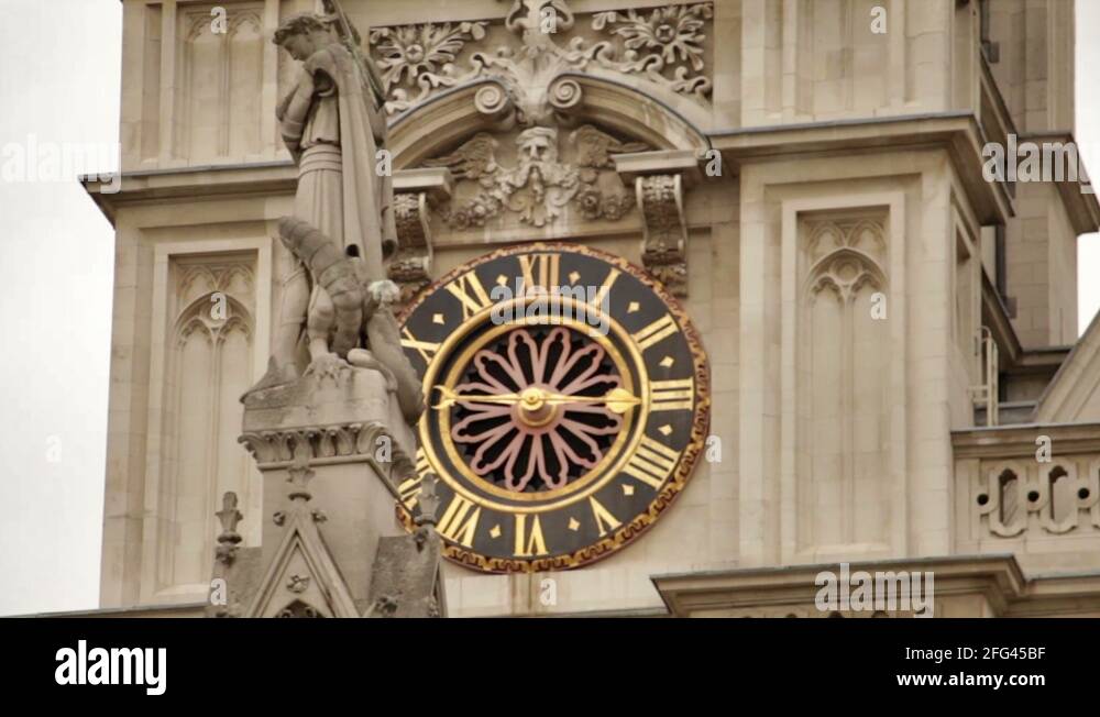 Clock tower westminster abbey london Stock Videos & Footage - HD and 4K ...
