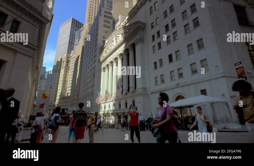 Stock market building nyc Stock Videos & Footage - HD and 4K Video ...