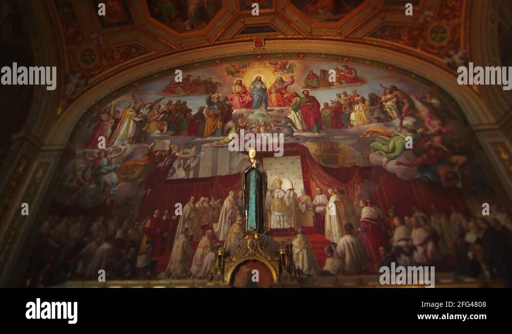 Immaculate conception painting Stock Videos & Footage - HD and 4K Video ...