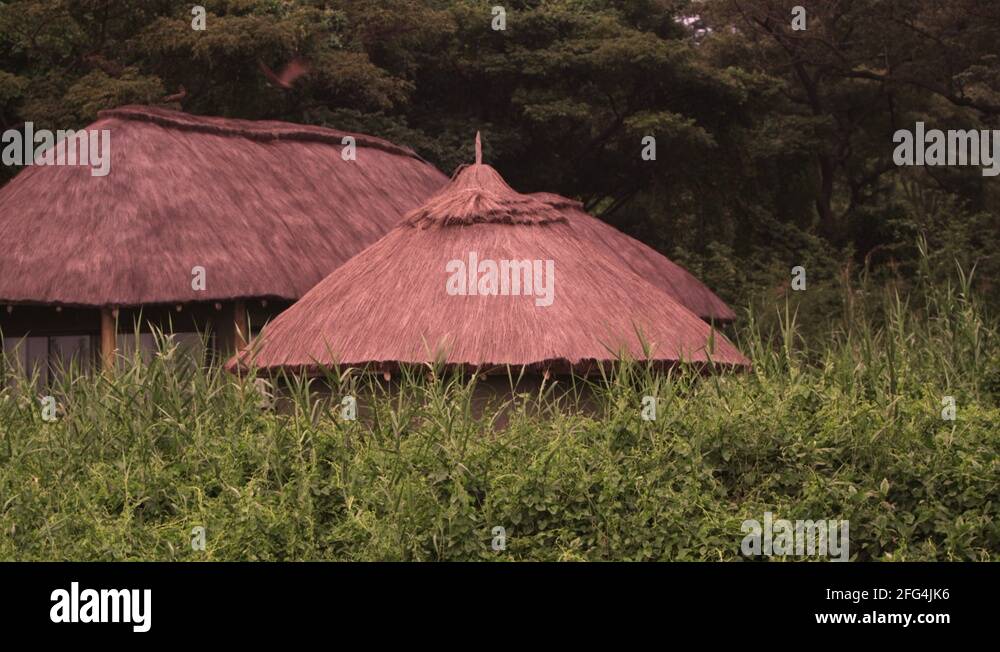 Covered structure thatched roof Stock Videos & Footage - HD and 4K ...