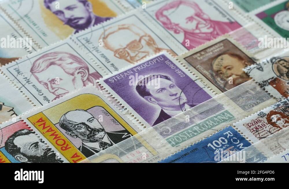 Album of postage stamps Stock Videos & Footage - HD and 4K Video Clips ...