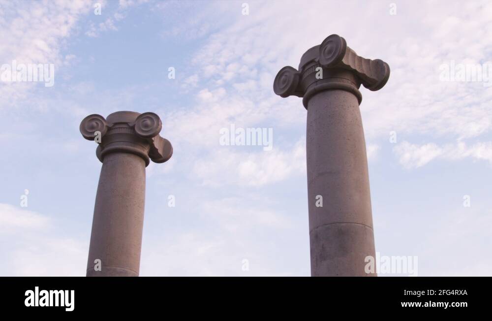 Colonnade of ionic columns Stock Videos & Footage - HD and 4K Video ...