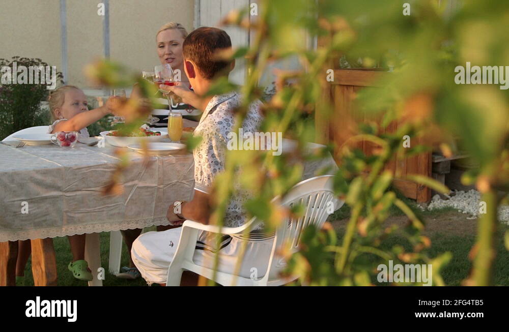 Outdoor dining family Stock Videos & Footage - HD and 4K Video Clips ...