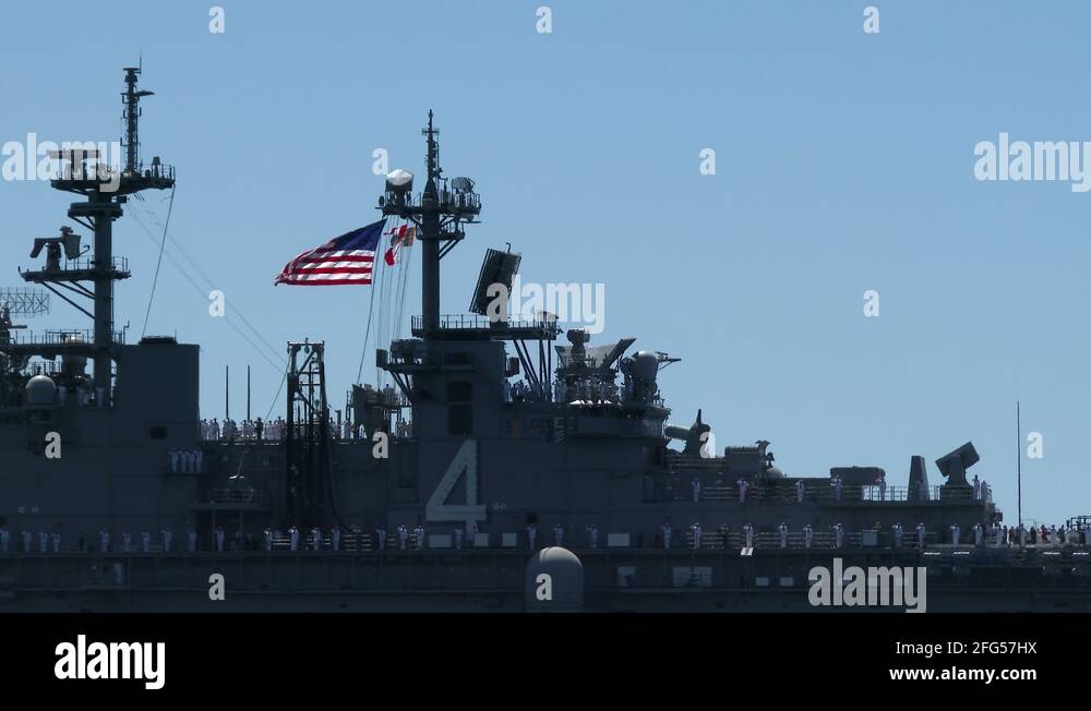 Us navy wasp class amphibious assault Stock Videos & Footage - HD and ...