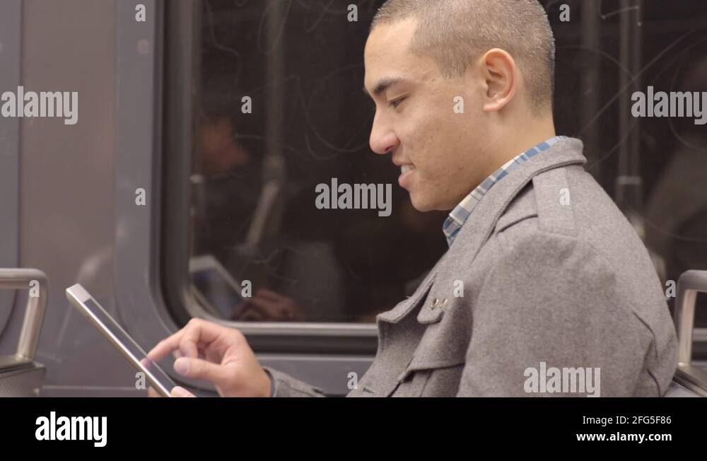 Man ride subway Stock Videos & Footage - HD and 4K Video Clips - Alamy