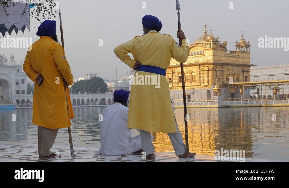 Guards at golden temple amritsar Stock Videos & Footage - HD and 4K ...