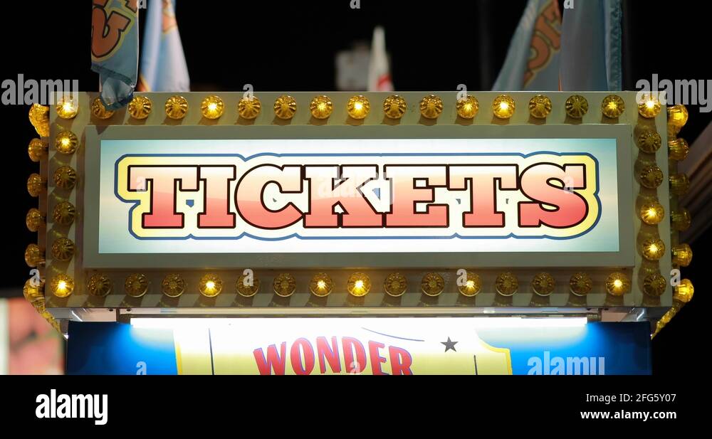 Neon tickets sign Stock Videos & Footage - HD and 4K Video Clips - Alamy