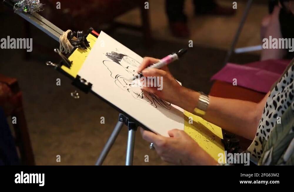 Cartoon cartoonist Stock Videos & Footage - HD and 4K Video Clips - Alamy
