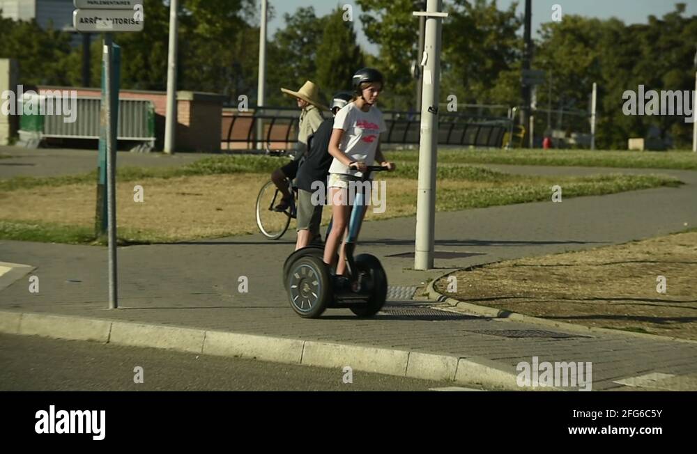 Segway electric transporter Stock Videos & Footage - HD and 4K Video ...