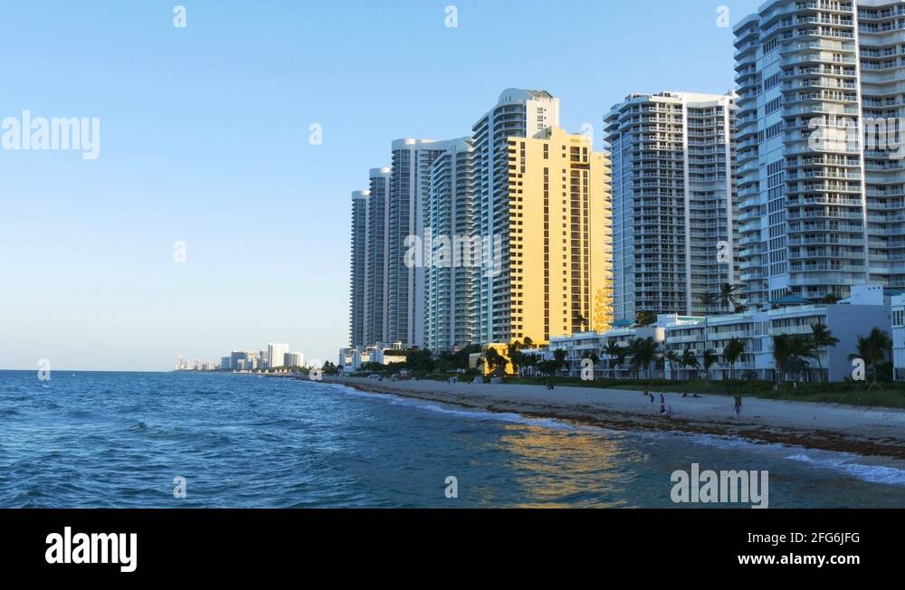 Miami florida summer sunset panorama Stock Videos & Footage - HD and 4K ...