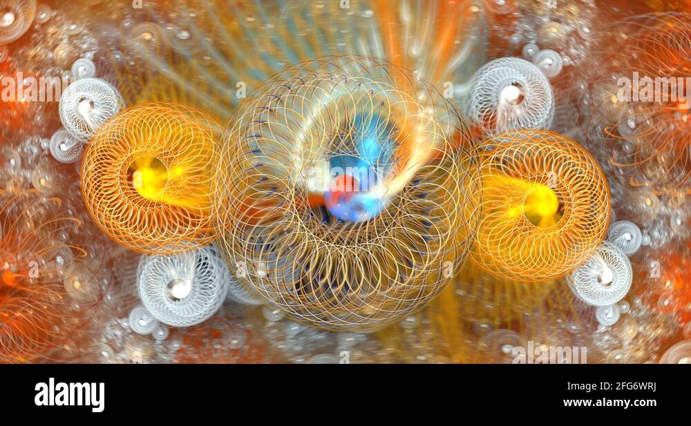 4K format abstract circular texture seamless looping fractal Stock ...