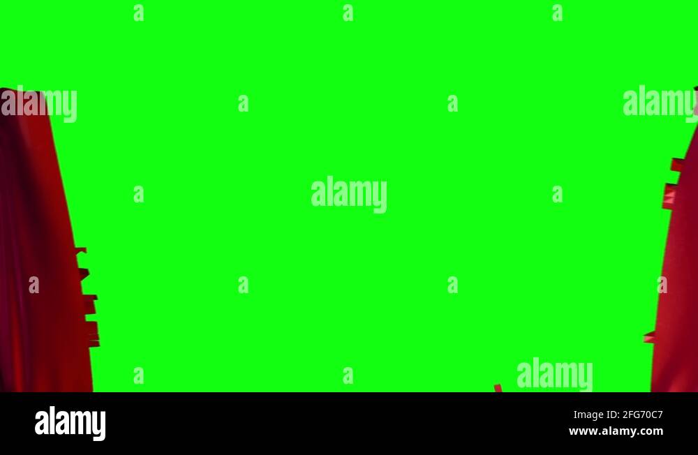 Red shiny car paint material transition with green screen and alpha ...