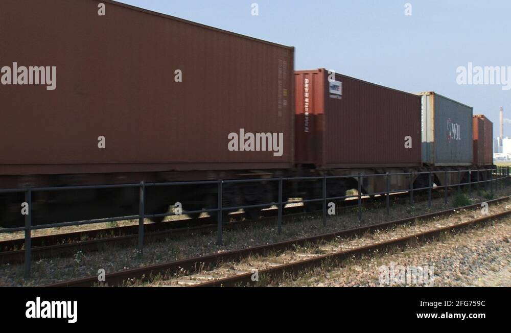 Container wagons Stock Videos & Footage - HD and 4K Video Clips - Alamy