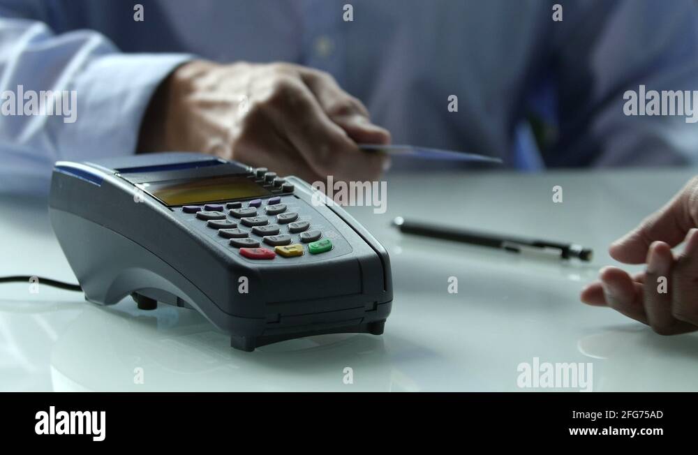 Signing credit card terminal Stock Videos & Footage - HD and 4K Video ...