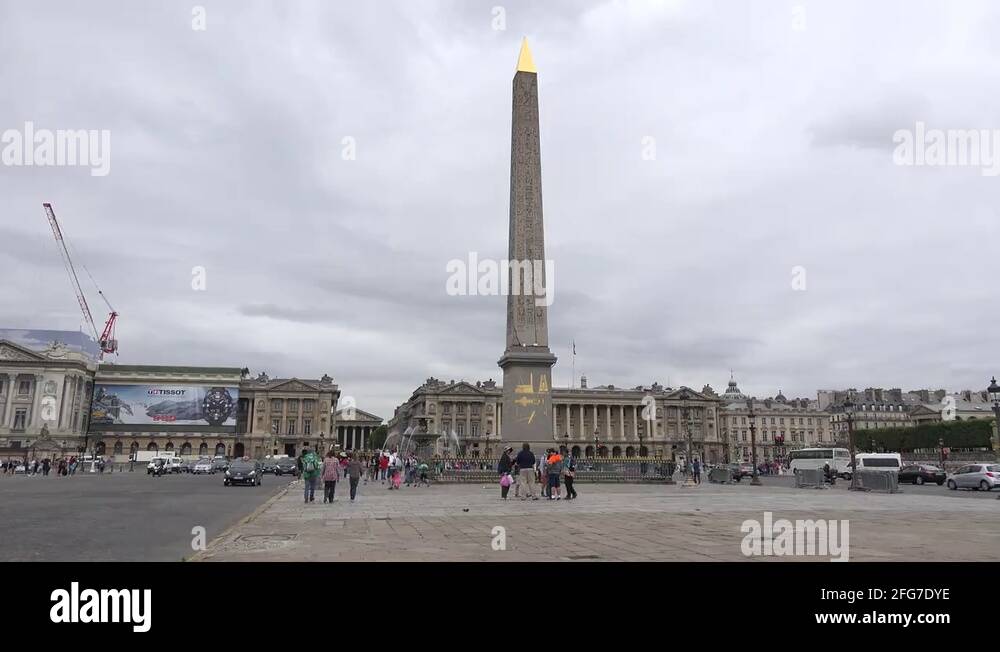 Luxor obelisk on place Stock Videos & Footage - HD and 4K Video Clips ...