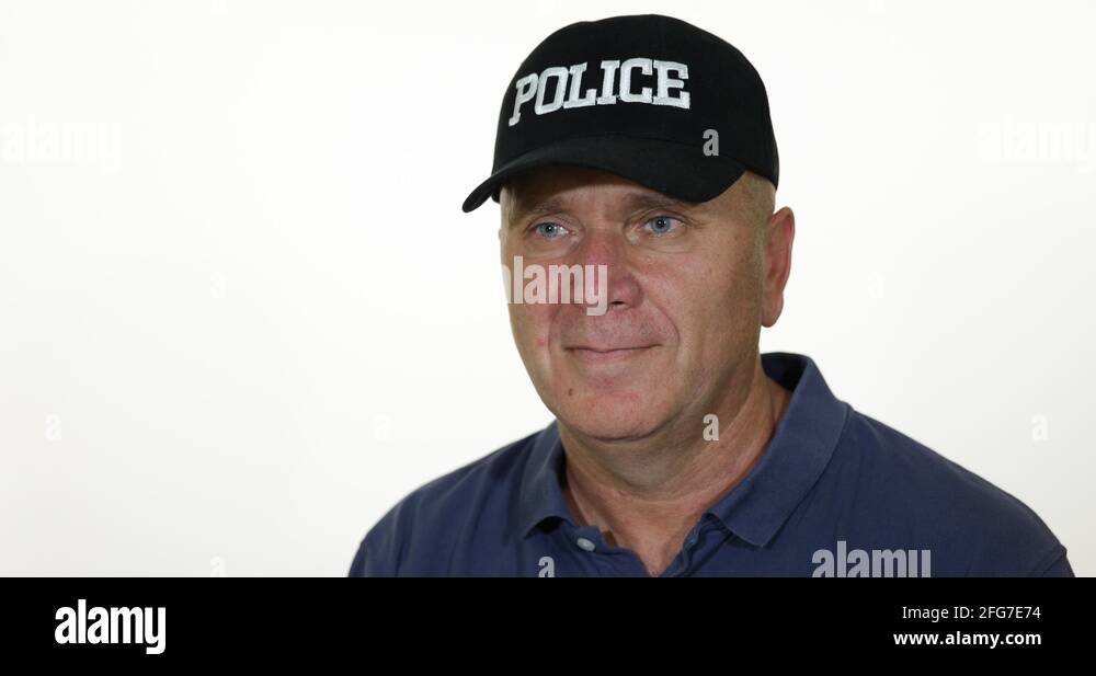 Law Protect Authority Police Agent Listening Friendly Smile Information ...