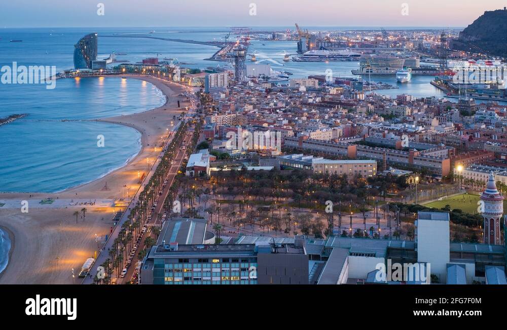 Barcelona spain beaches Stock Videos & Footage - HD and 4K Video Clips ...