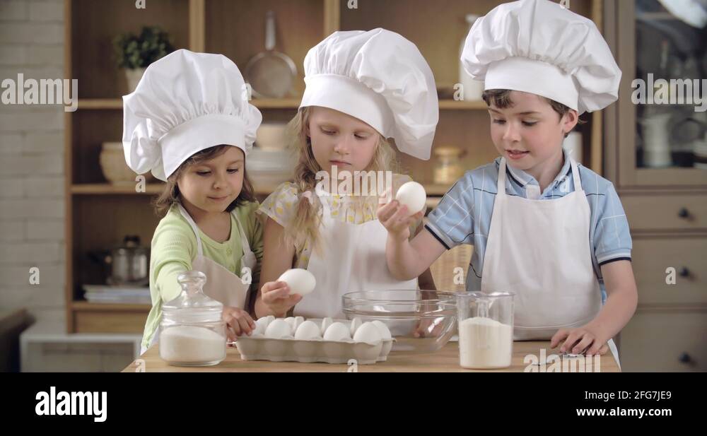 Group children cooking class Stock Videos & Footage - HD and 4K Video ...