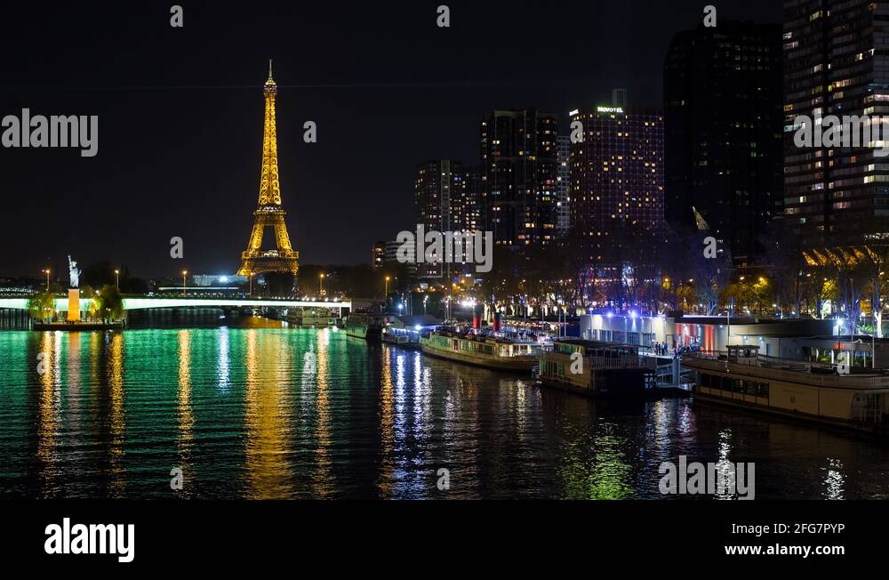 Paris night view river Stock Videos & Footage - HD and 4K Video Clips ...