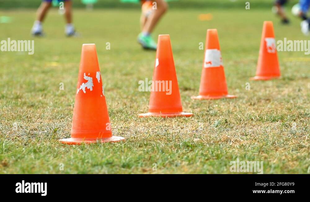 Chips on soccer field training Stock Videos & Footage - HD and 4K Video ...