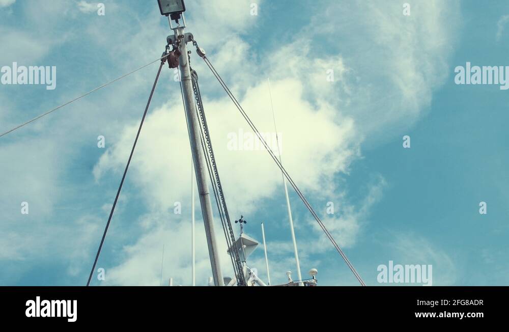 Mast of a fishing boat Stock Videos & Footage - HD and 4K Video Clips ...