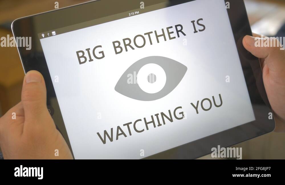 Big brother is watching screen Stock Videos & Footage - HD and 4K Video ...