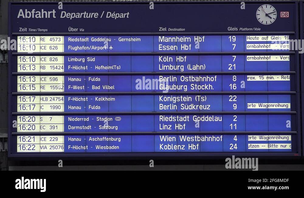 Train platform indoor time table Stock Videos & Footage - HD and 4K ...