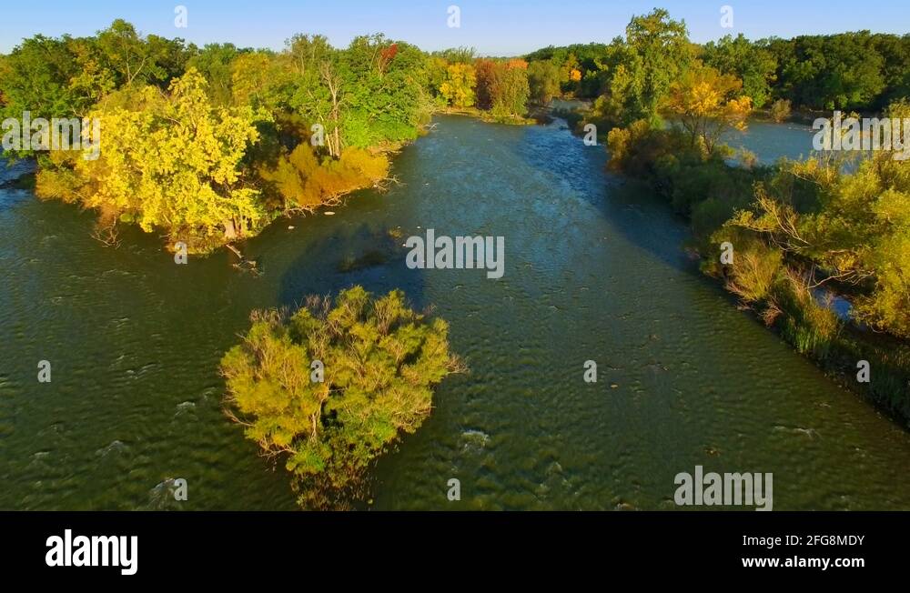 River fork aerial Stock Videos & Footage - HD and 4K Video Clips - Alamy