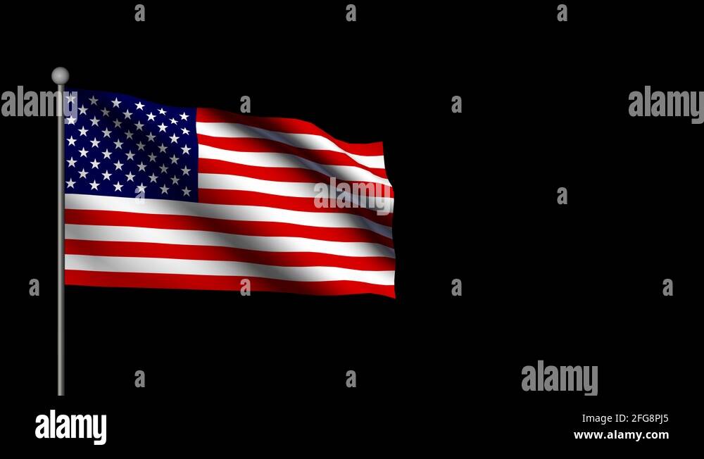 American flag loop Stock Videos & Footage - HD and 4K Video Clips - Alamy