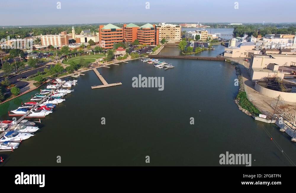 Marina and office buildings Stock Videos & Footage - HD and 4K Video ...