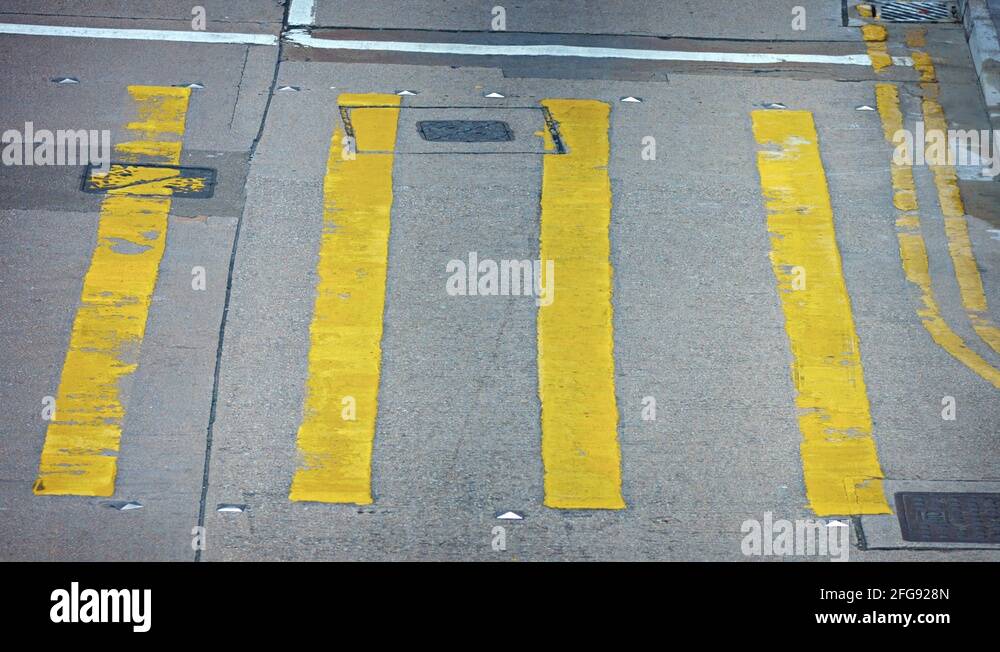 Urban crosswalk stripes Stock Videos & Footage - HD and 4K Video Clips ...