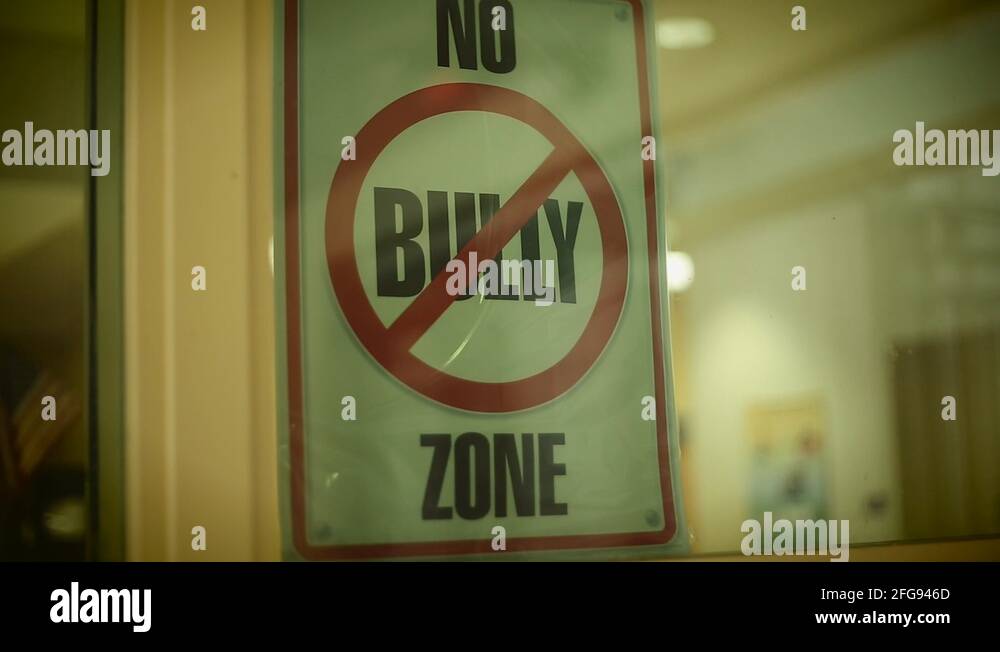 No bullying zone Stock Videos & Footage - HD and 4K Video Clips - Alamy