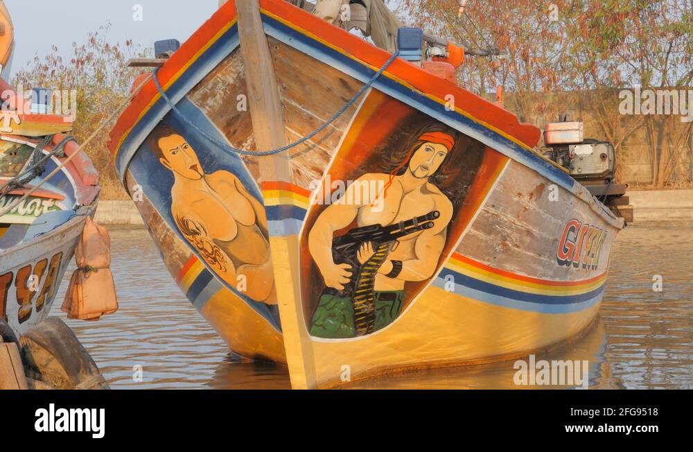Bright painted boat Stock Videos & Footage - HD and 4K Video Clips - Alamy
