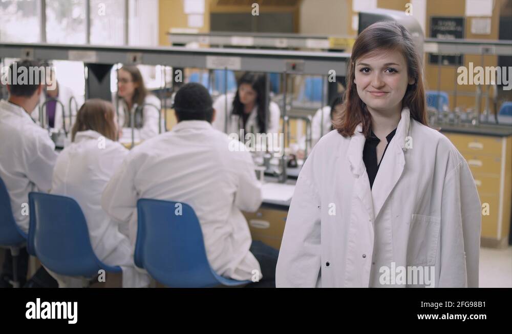 Portrait smiling science student Stock Videos & Footage - HD and 4K ...