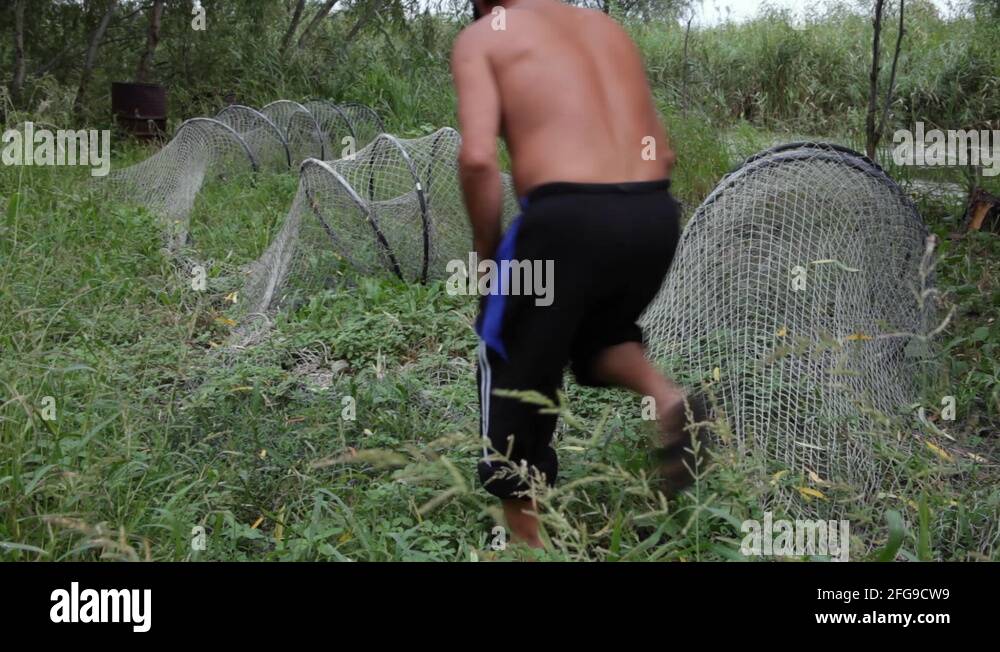 Nets fishnet fishnets fishing Stock Videos & Footage - HD and 4K Video ...