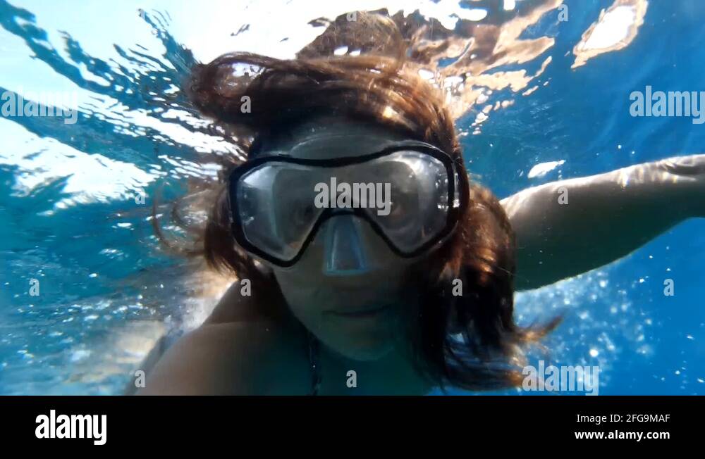 Woman breath holding underwater Stock Videos & Footage - HD and 4K ...