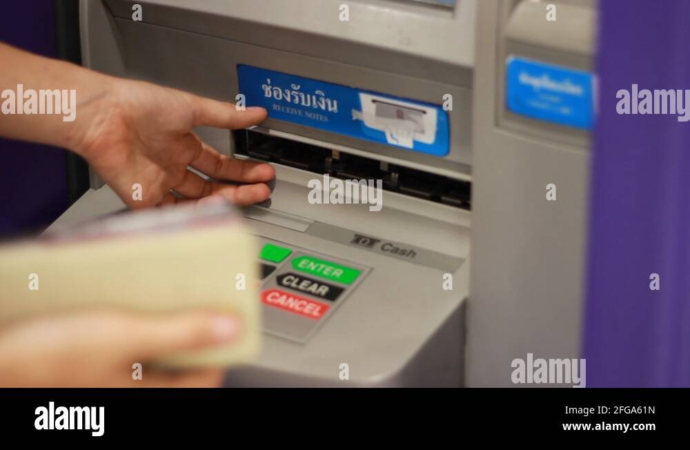Cash cash in atm Stock Videos & Footage - HD and 4K Video Clips - Alamy